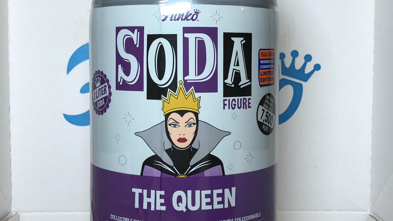 Disney Villains The Queen 3lt Funko Soda - YouTube