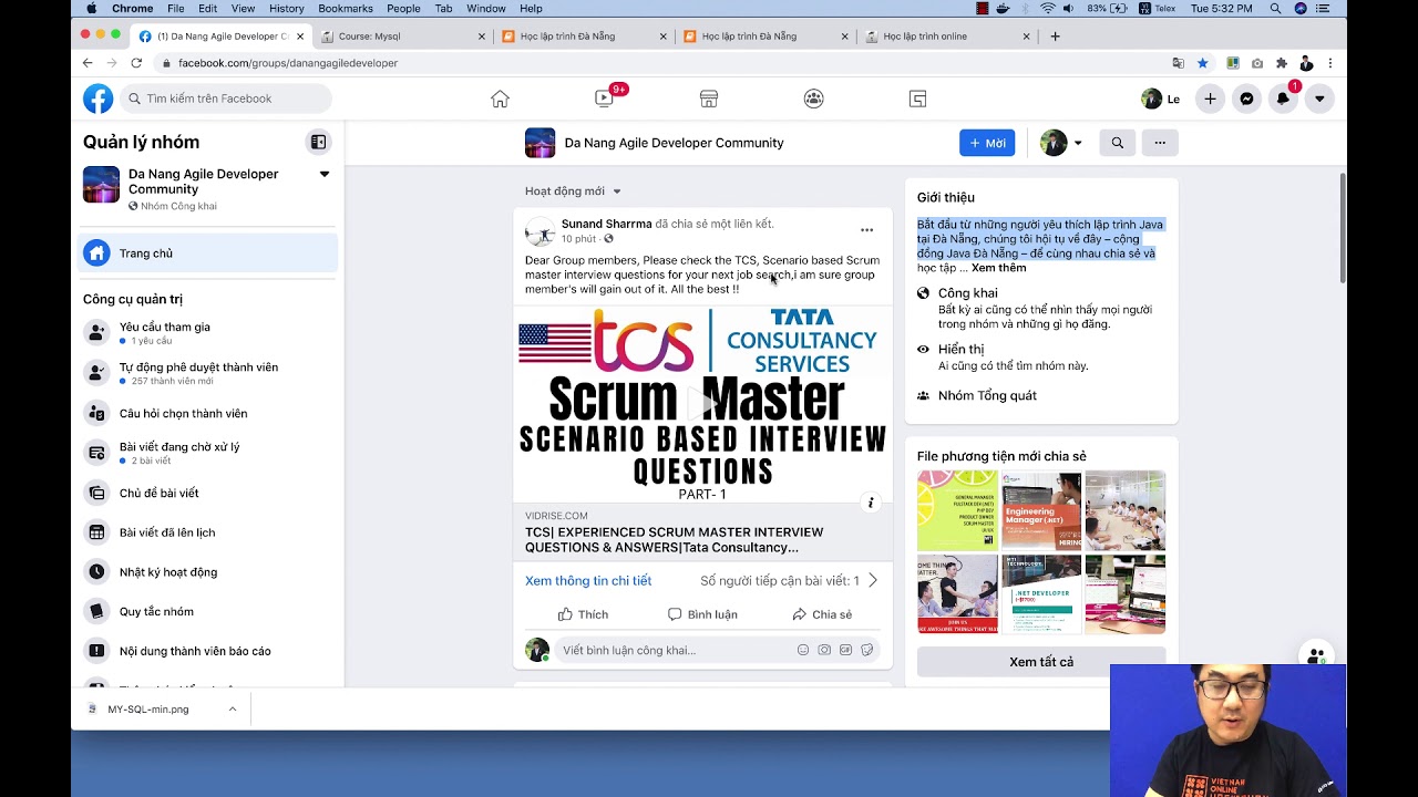 Bài 1: Giới thiệu khoá học Mysql - YouTube