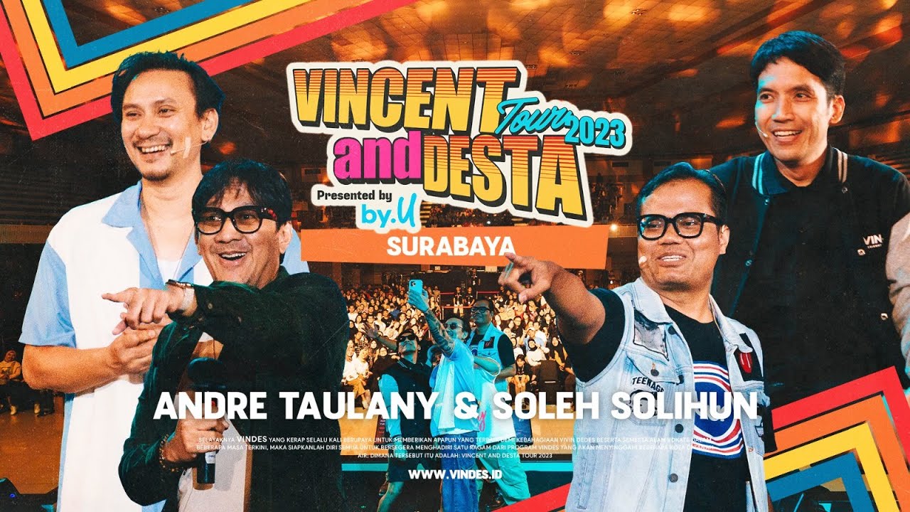 KE SURABAYA!! ANDRE TAULANY KOK BISA LUCU TERUS? SOLEH SOLIHUN KOK BISA ...