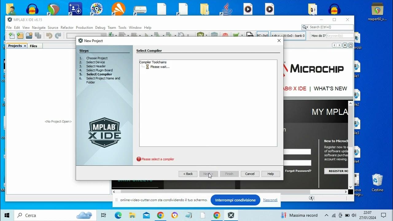 Interfacciamento pickit3 con MPLAB X IDE - YouTube