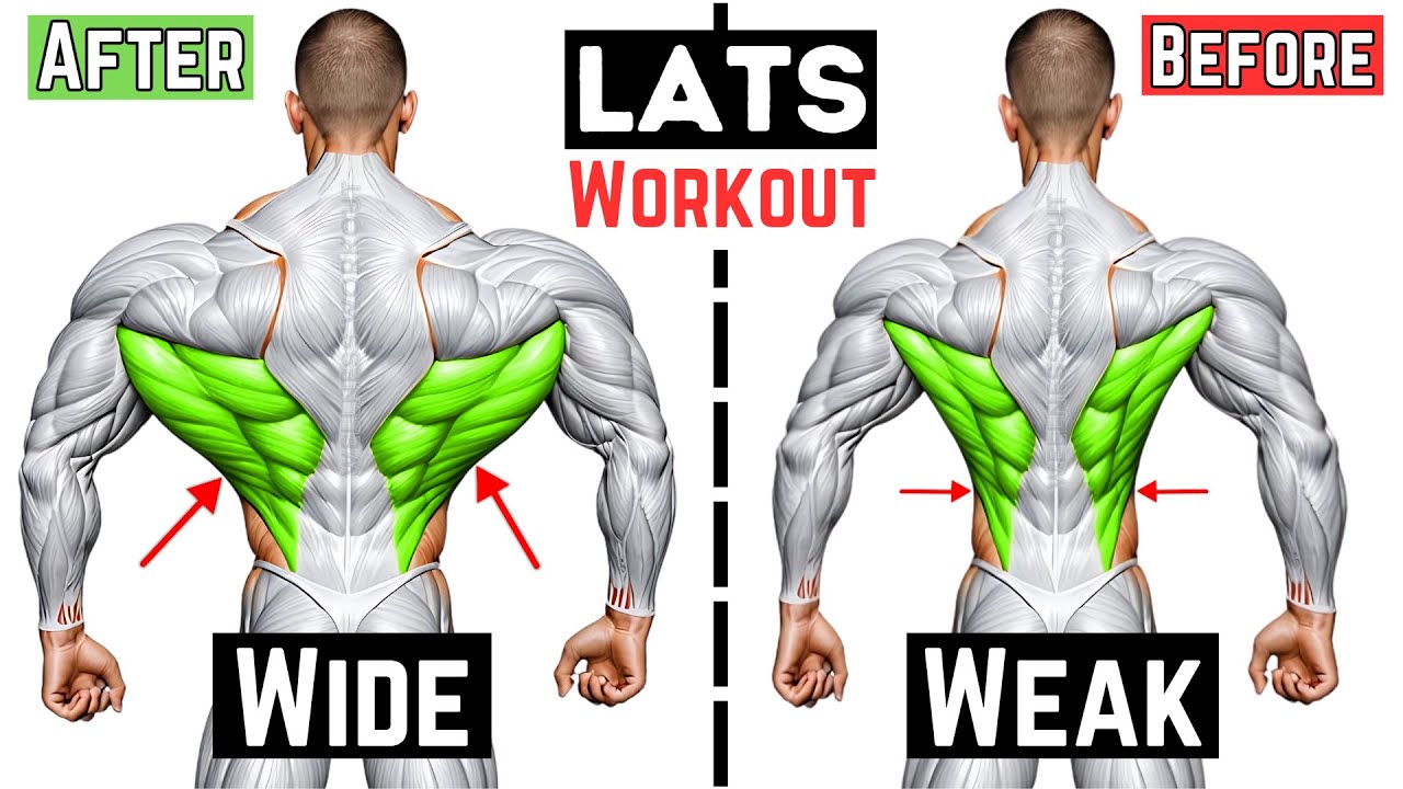 Best Lower Lats Workout | Effective Back Workout for Lats - YouTube