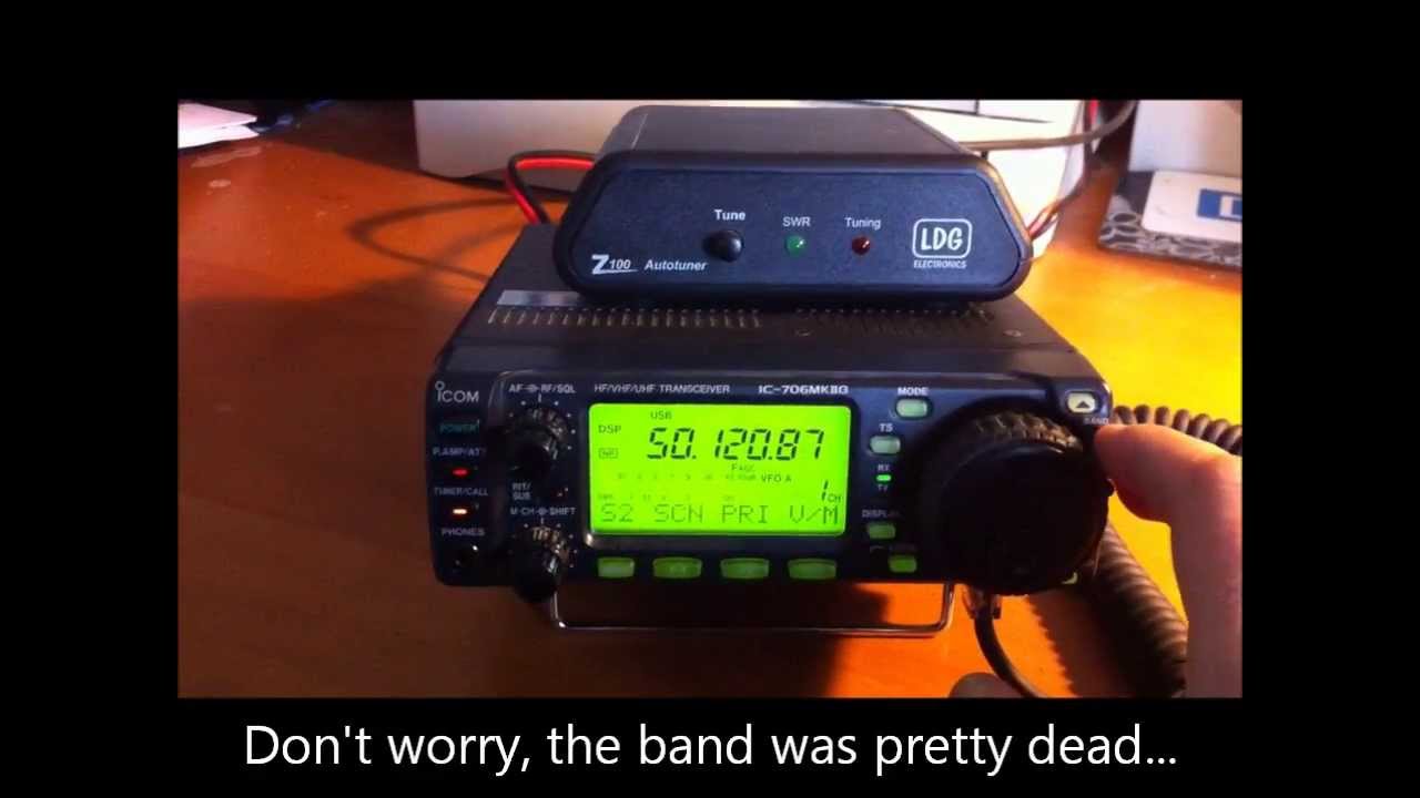 How to build an LDG tuner interface for Icom 706 - YouTube