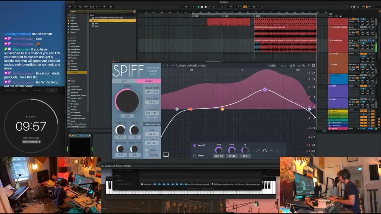 Birocratic ( making beats + sound designing!) Сhillhop - Twitch Stream ...