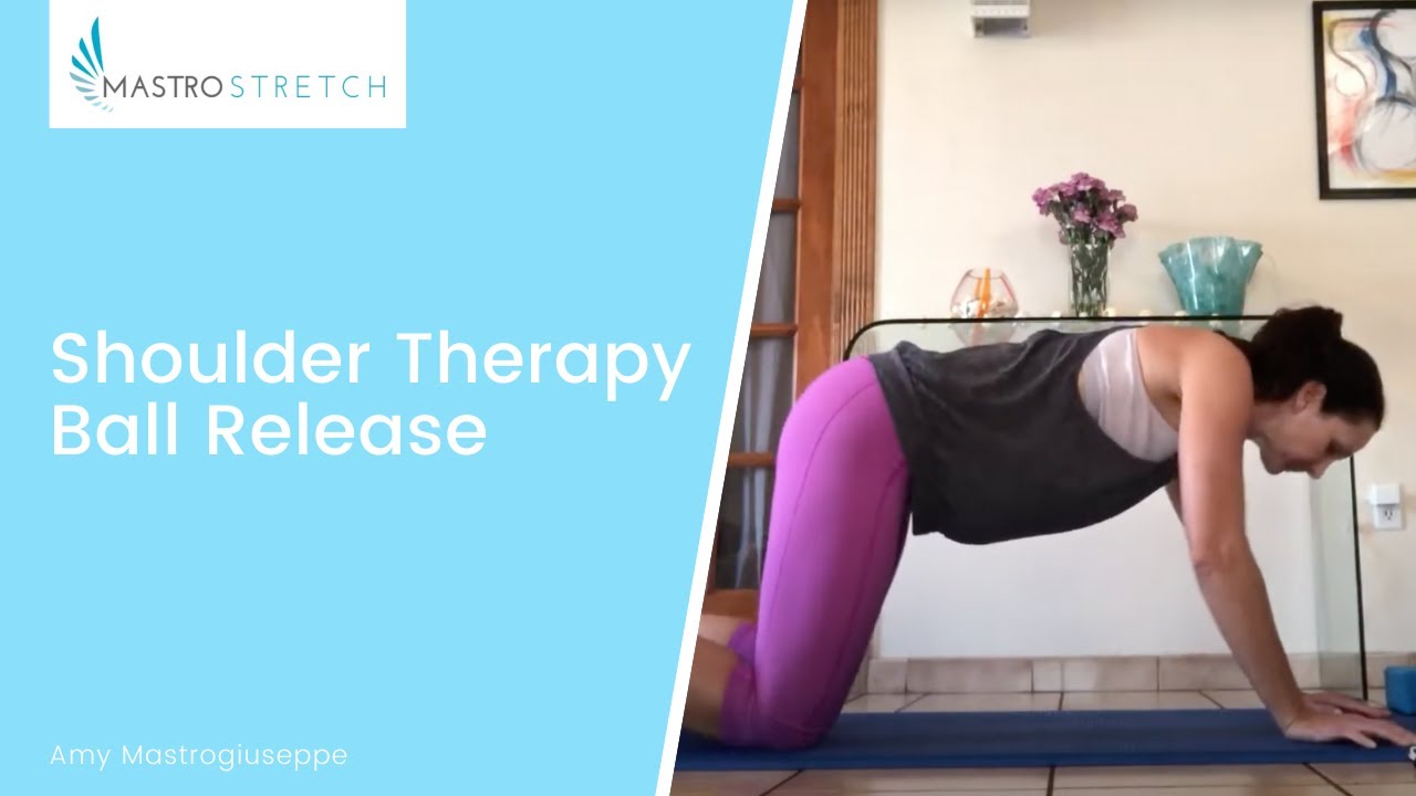 Shoulder Therapy Ball Release - YouTube