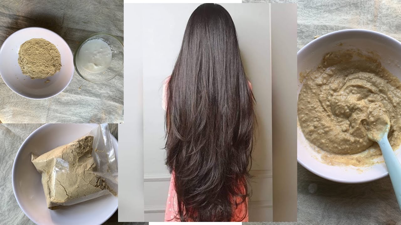 Weekly hair care routine || fenugreek seeds powder || natural, growing ...
