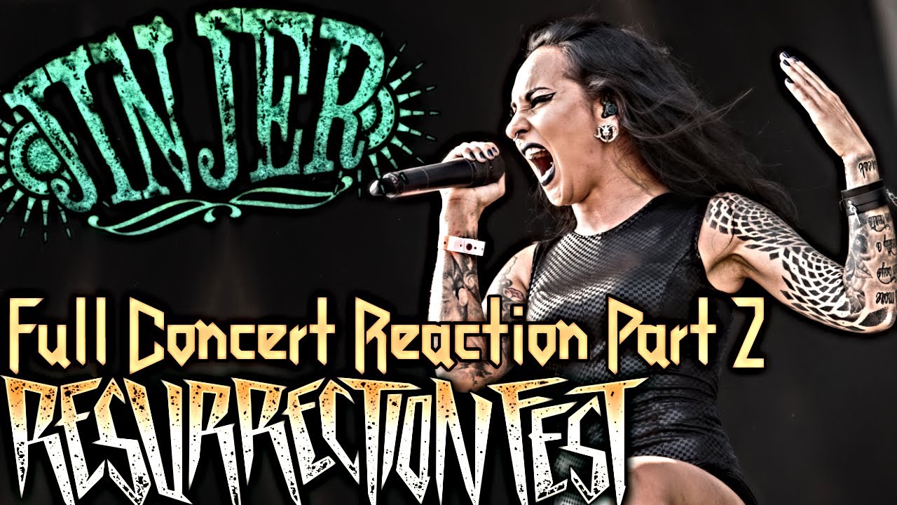 Jinjer - Resurrection Fest 2018 | Full Concert Reaction /Part 2 /with ...