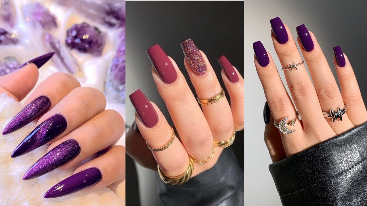 Eye Catching Nail Art Designs - Attractive Nail colors - YouTube