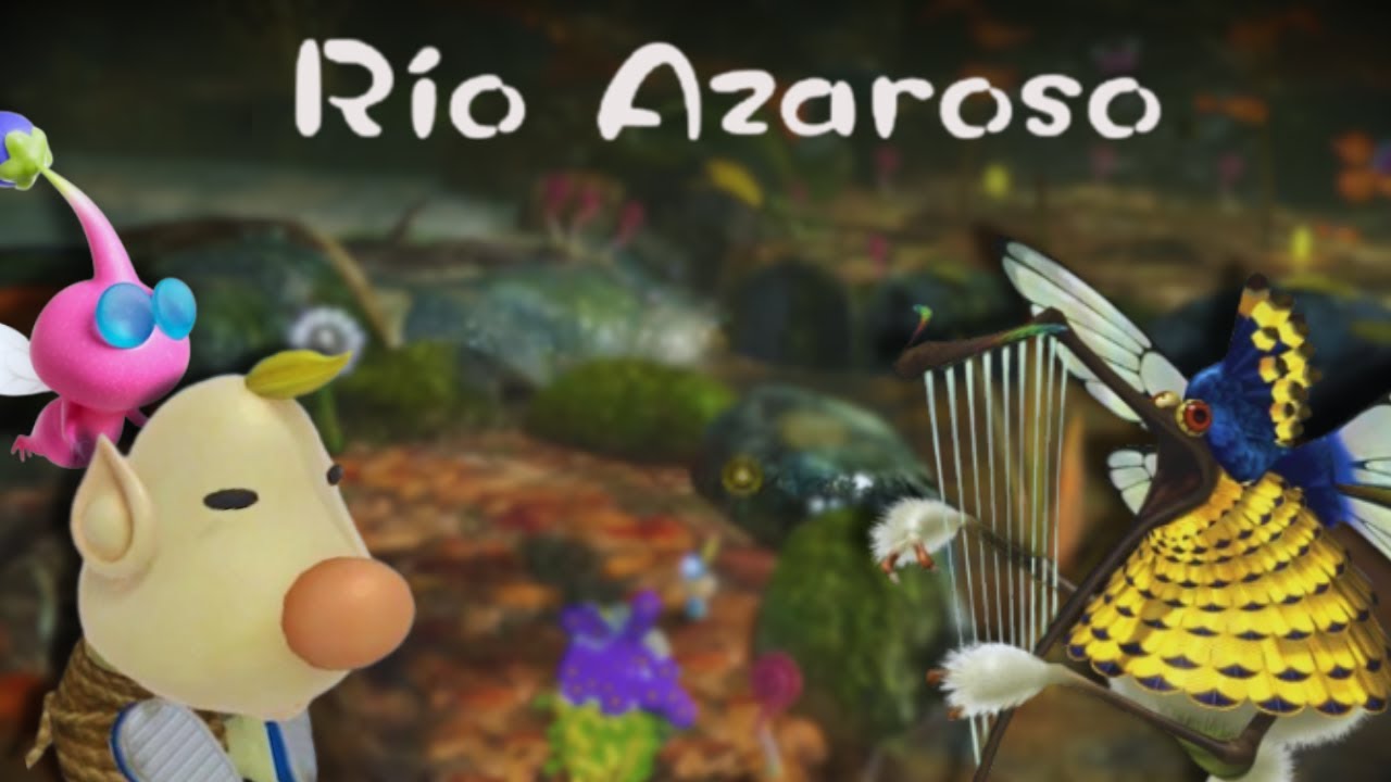 Frutas y enemigos del Río Azaroso (PIKMIN 3 DELUXE) - YouTube
