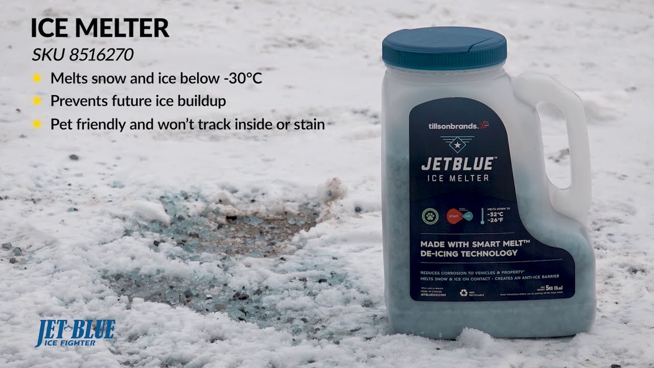 5 kg Jet Blue Ice Melter \ Produit de déglaçage Jet Blue, 5 kg ...