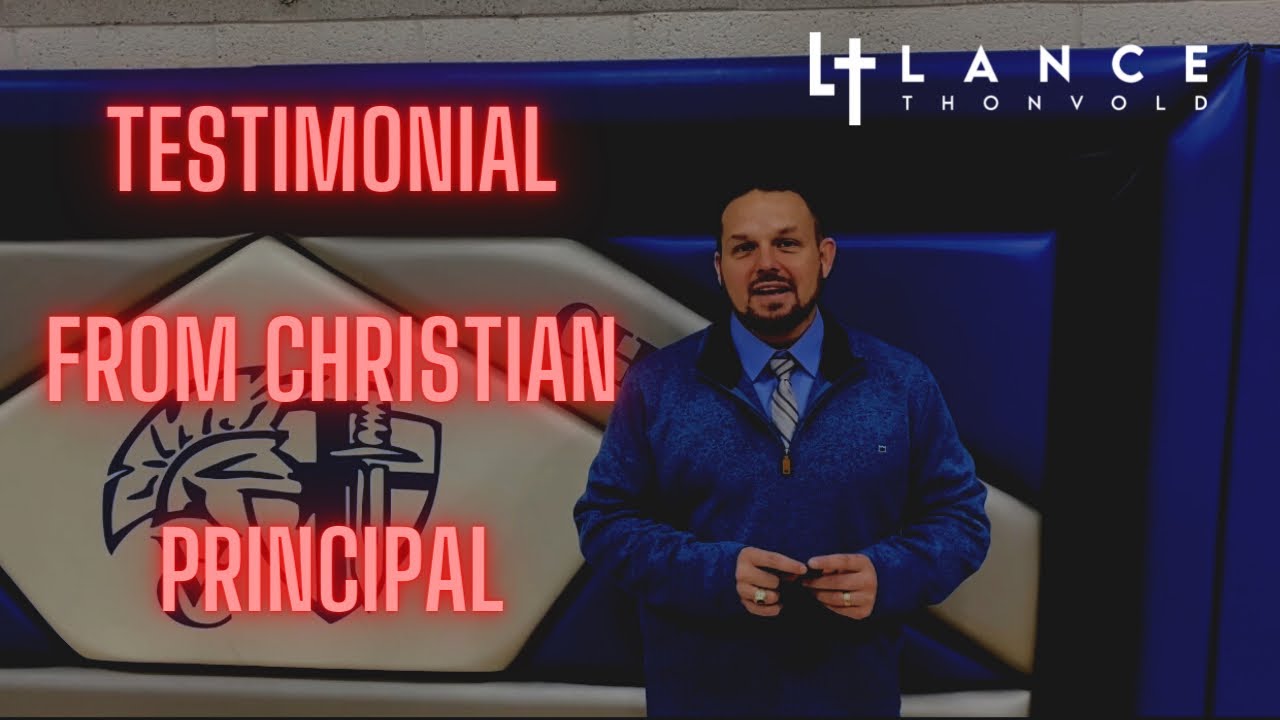 PRINCIPAL TESTIMONIAL | Top Christian Motivational Speaker | Lance ...