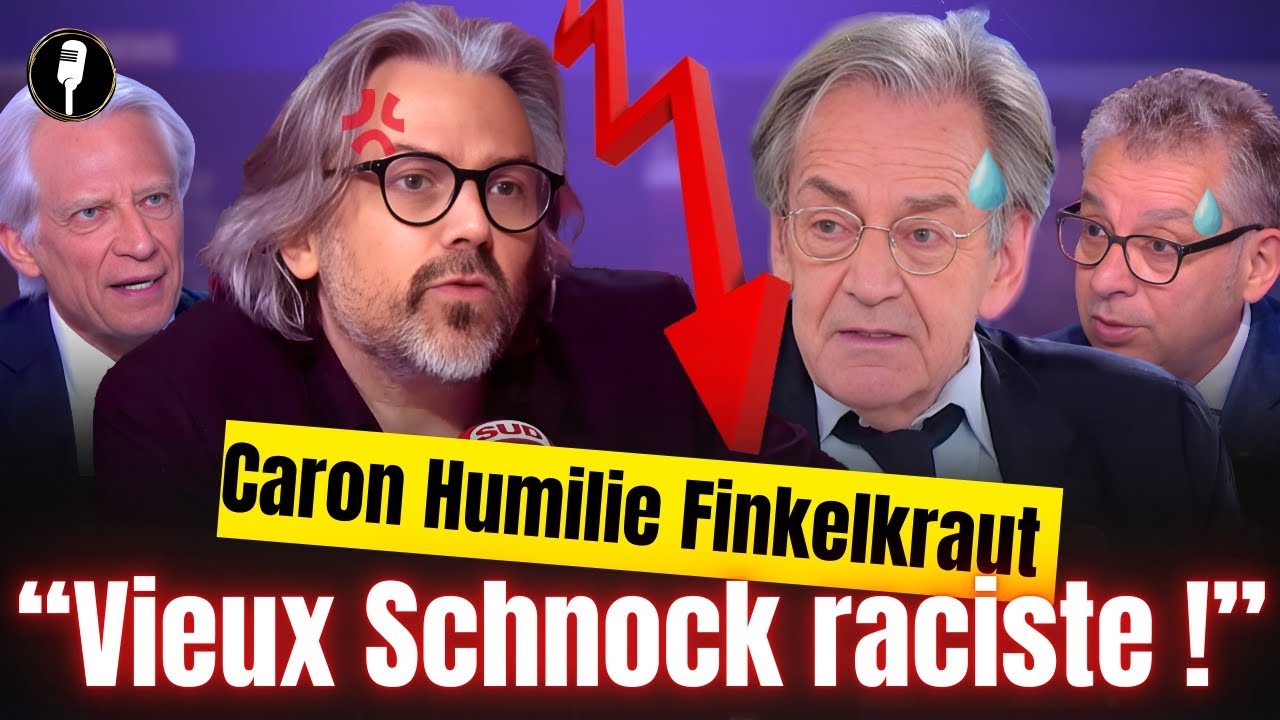 Aymeric Caron VS Finkielkraut, VILLEPIN Recadre Haziza et Retailleau ...