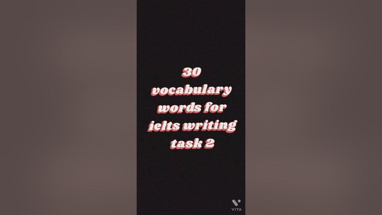 vocabulary for ielts || part 2 ||synonyms of most commonly used words ...