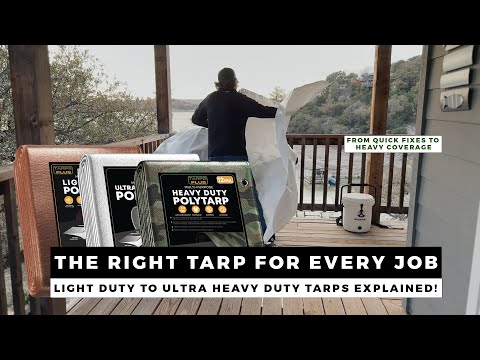 TARPS PLUS: The Right Tarp for Every Job | A great tarp isn’t just protection - It’s peace of mind.
