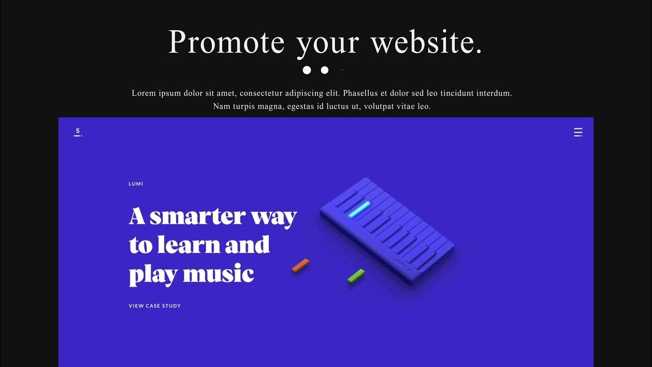 Dynamic website promo | After effects template - YouTube