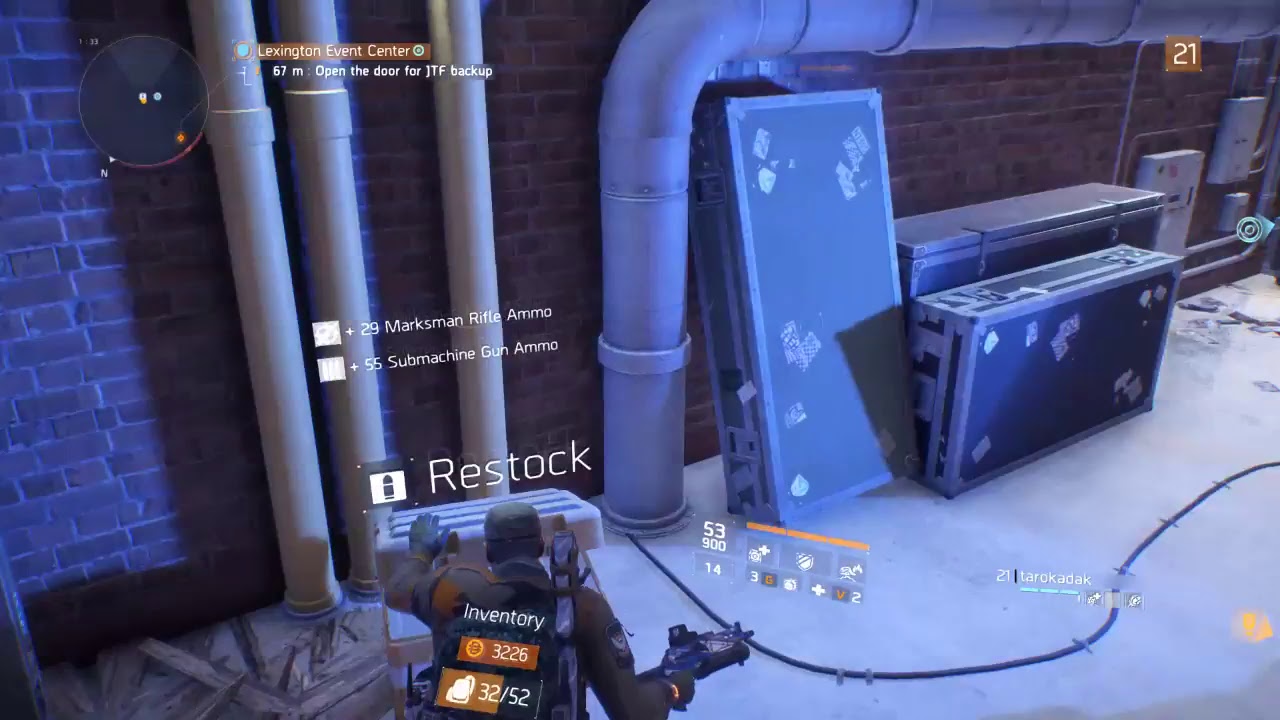 Tom Clancy's The Division - Level 21 Co-Op Gameplay feat. Tarok Adak ...