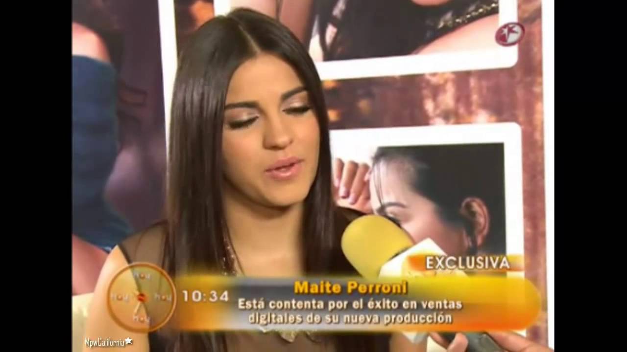 Maite Perroni [@MaiteOficial] Presenta su Disco Eclipse de Luna || HOY ...