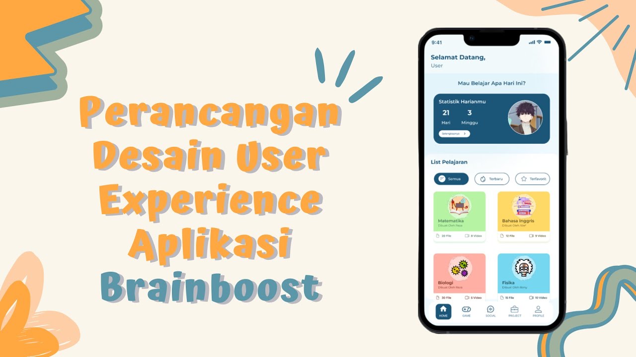 Kuliah UX Design - Aplikasi Brainboost: Tambah Pengetahuan dan Isi Dompetmu dengan Brainboost ...