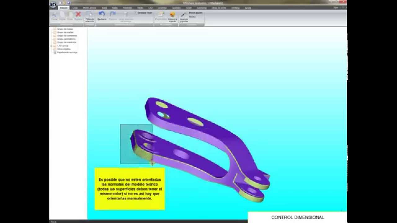 Turorial 10 Control Dimensional - YouTube