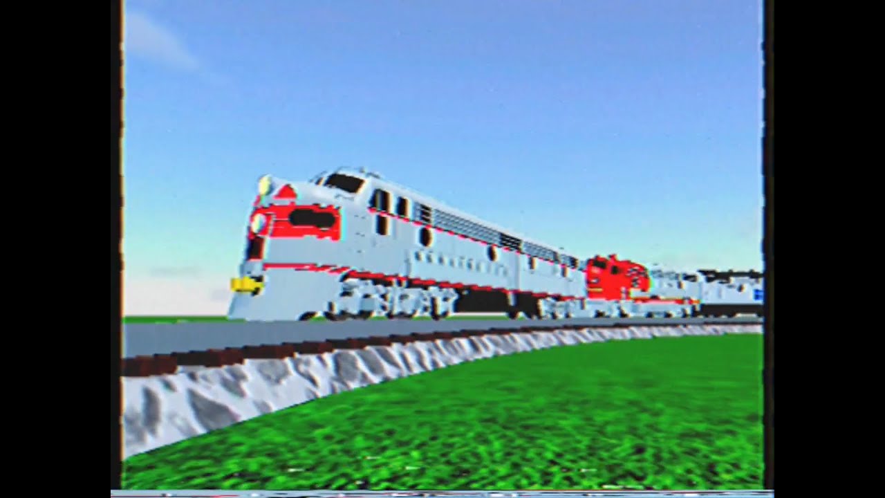 Roblox Railroad Testing: On the Silver Meteor Express Train - YouTube