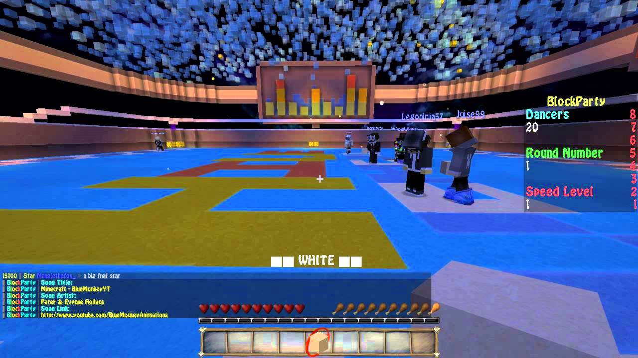 Minecraft BlockParty HiveMC #1 - YouTube