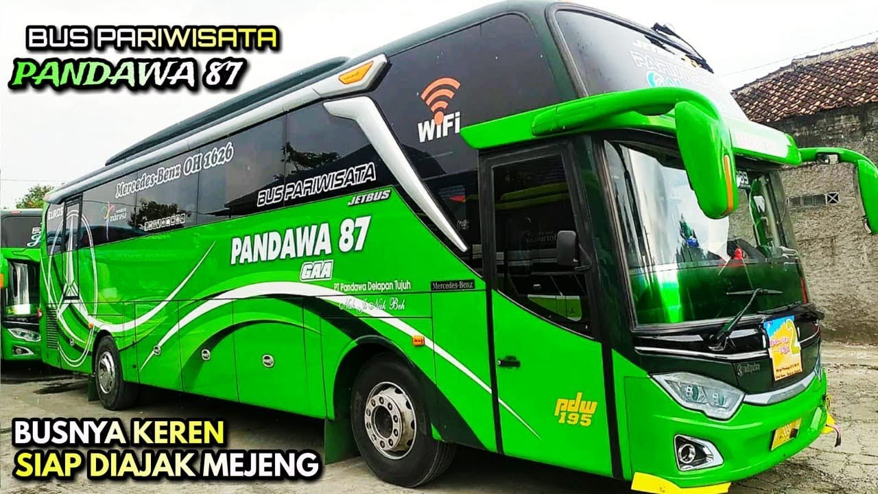 Raja Bus Pariwisata Jawa Timur" Review Bus Pandawa 87"Mercedes benz1626 ...