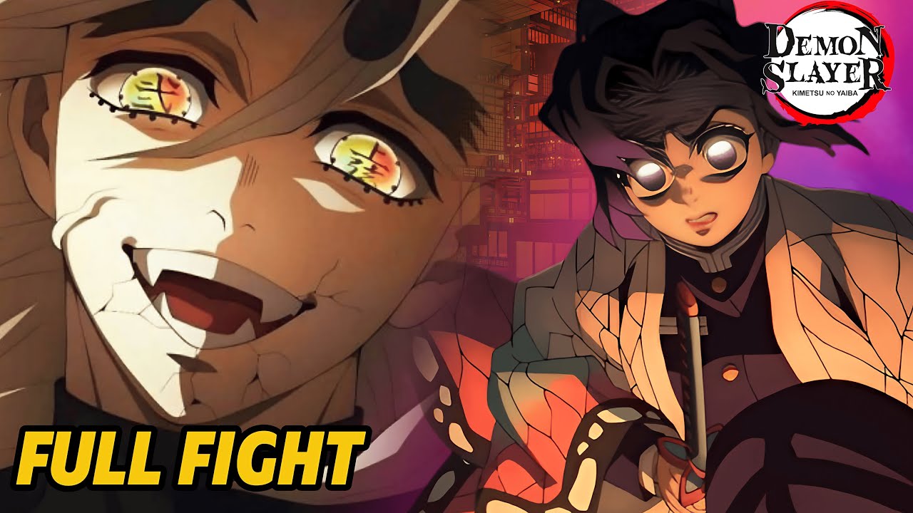 Doma vs Shinobu, Kanao & Inosuke | FULL CINEMATIC FIGHT | Demon Slayer ...