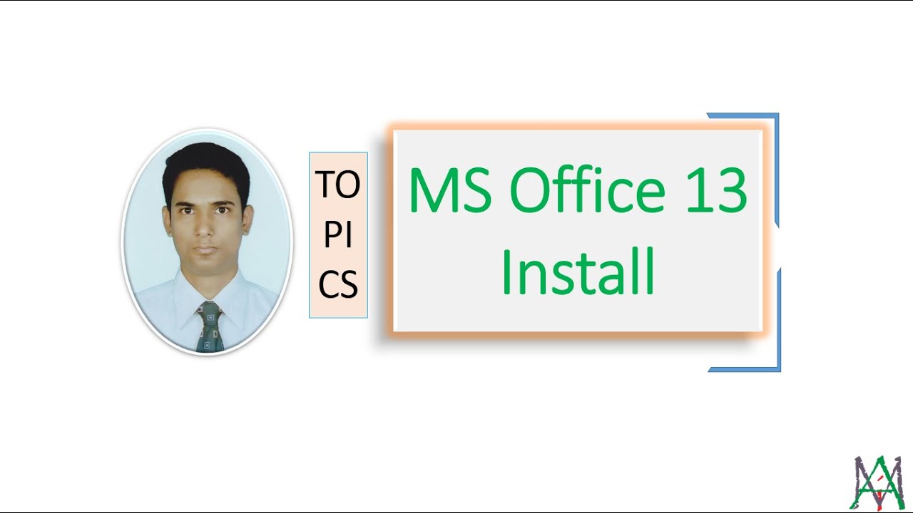 How to install MS Office 13 - YouTube
