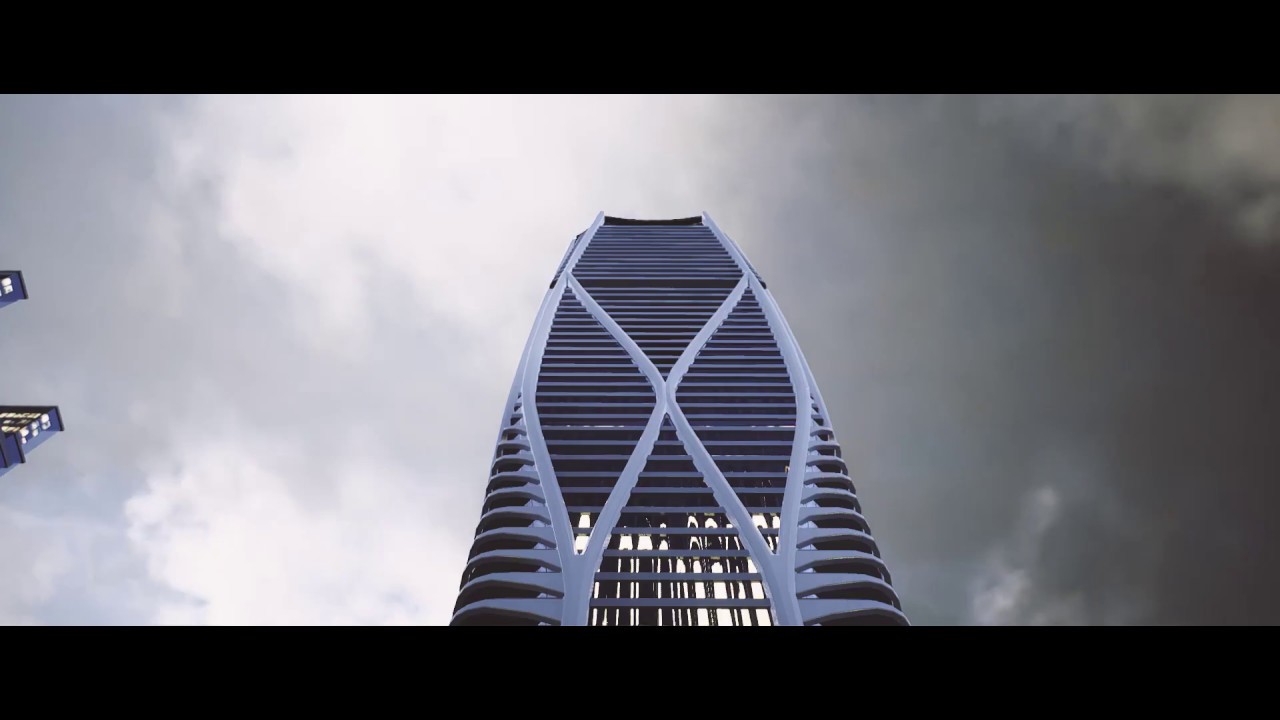 Tribute to Zaha Hadid - Real time rendering Unreal Engine 4 - YouTube