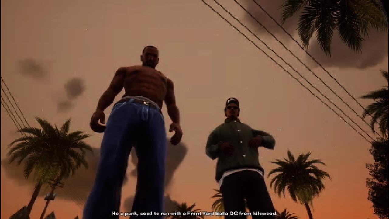 GTA SAN ANDREAS PS5 - Part 3 - GANGSTA SHI! - YouTube