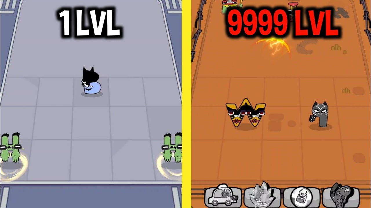 MAX LEVEL in Merge Monsters: City Defence Gameplay - YouTube