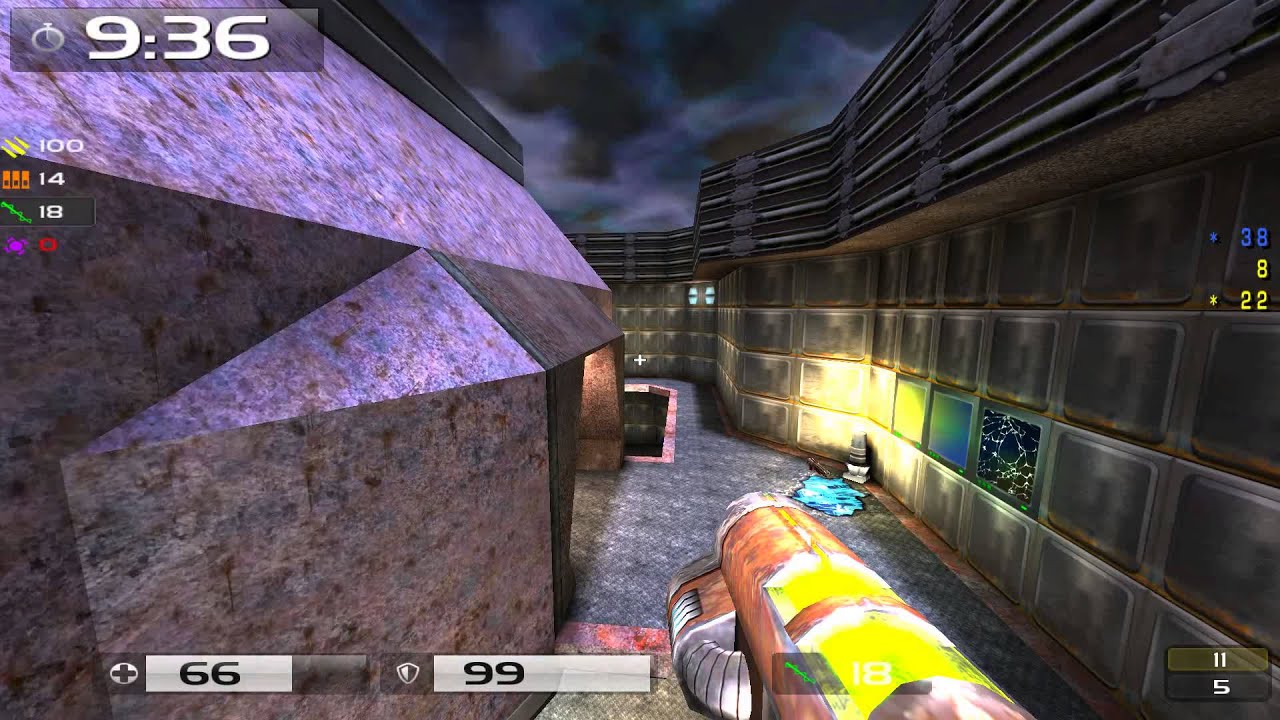 Quake Live: 'ZeRo4-vs-Cypher(pov)-qztourney4-map2.dm_73' - YouTube