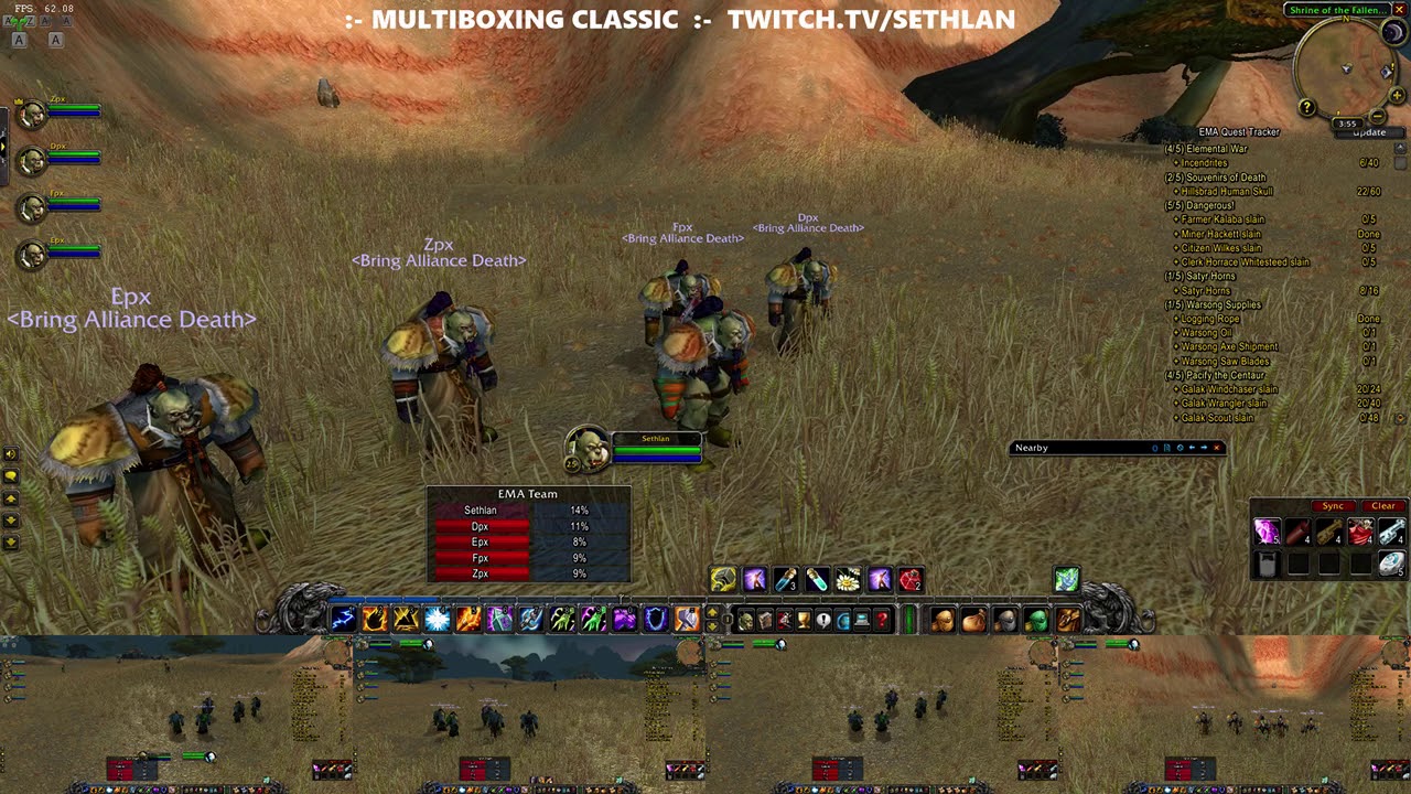 MULTIBOXING CLASSIC: QUICK UPDATE, AND WHICH CLASS YOU MULTIBOX ? 5 ...