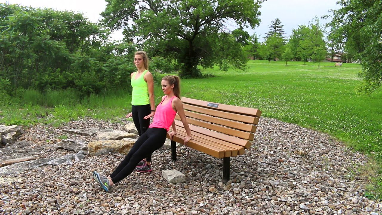 Bench Workouts to Tone Body | Huddle Up - YouTube