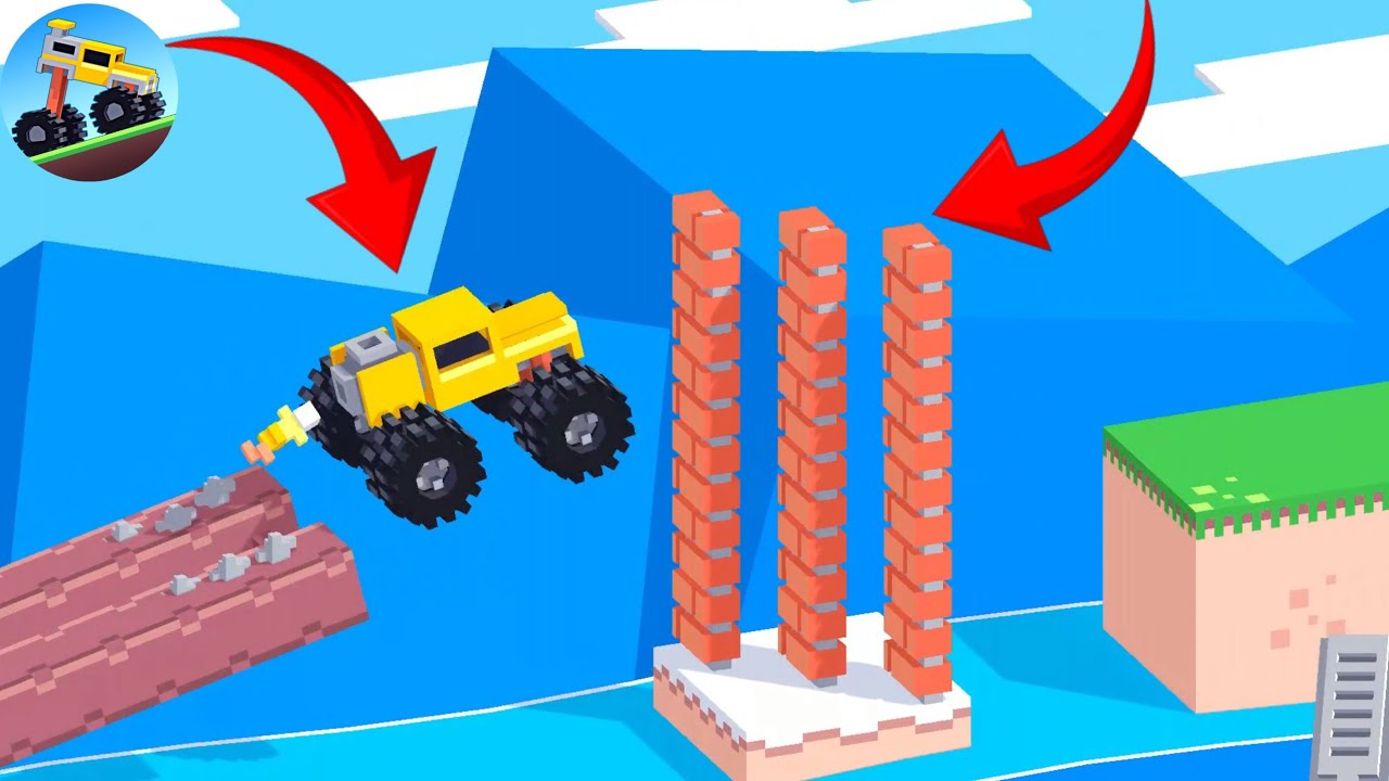 Fancade Drive Mad All Level Gameplay Walkthrough 4 #fancade - YouTube