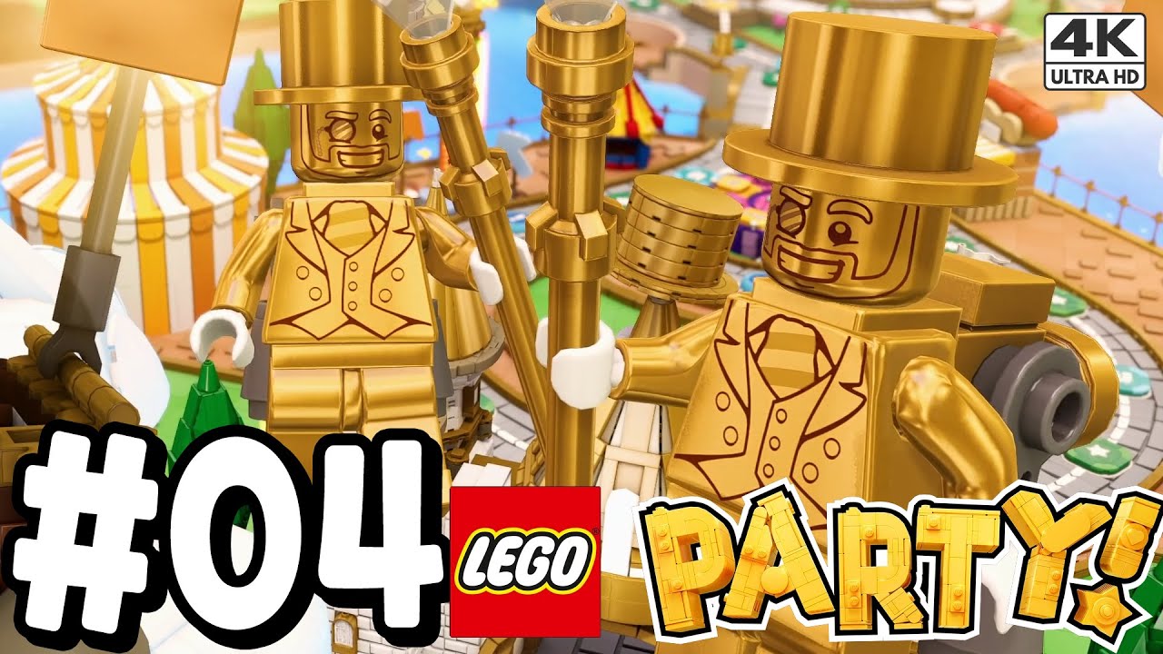 LEGO PARTY Gameplay Walkthrough Part 4 | Board Game Night! | OMG Bad ...