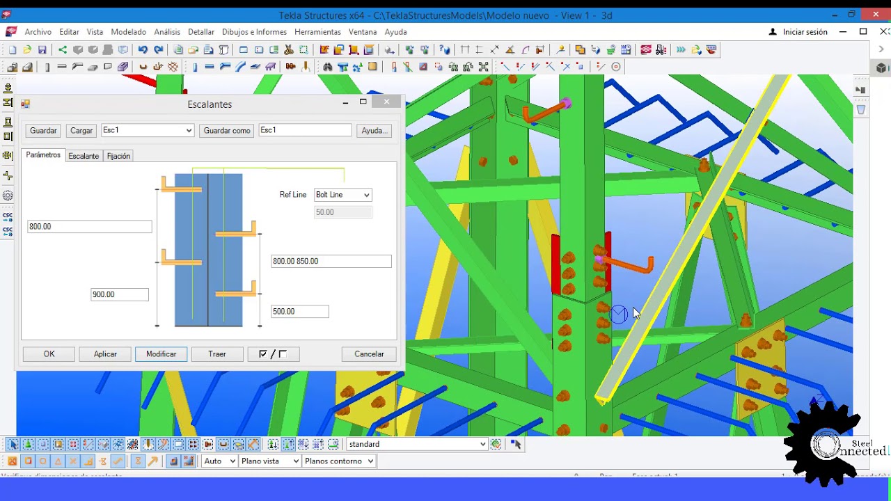 Step bolts on transmission towers - YouTube