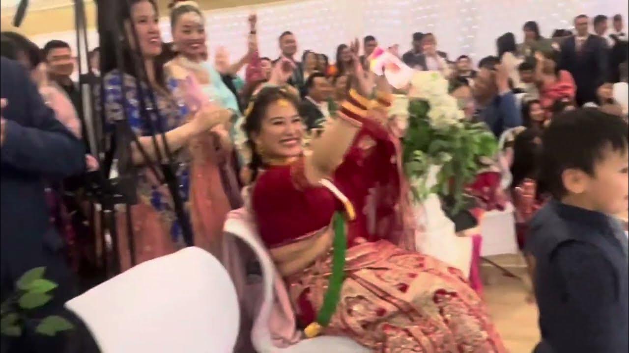 NEPALI WEDDING RECEPTION PARTY// DANCING 💃 🥰🥰 - YouTube