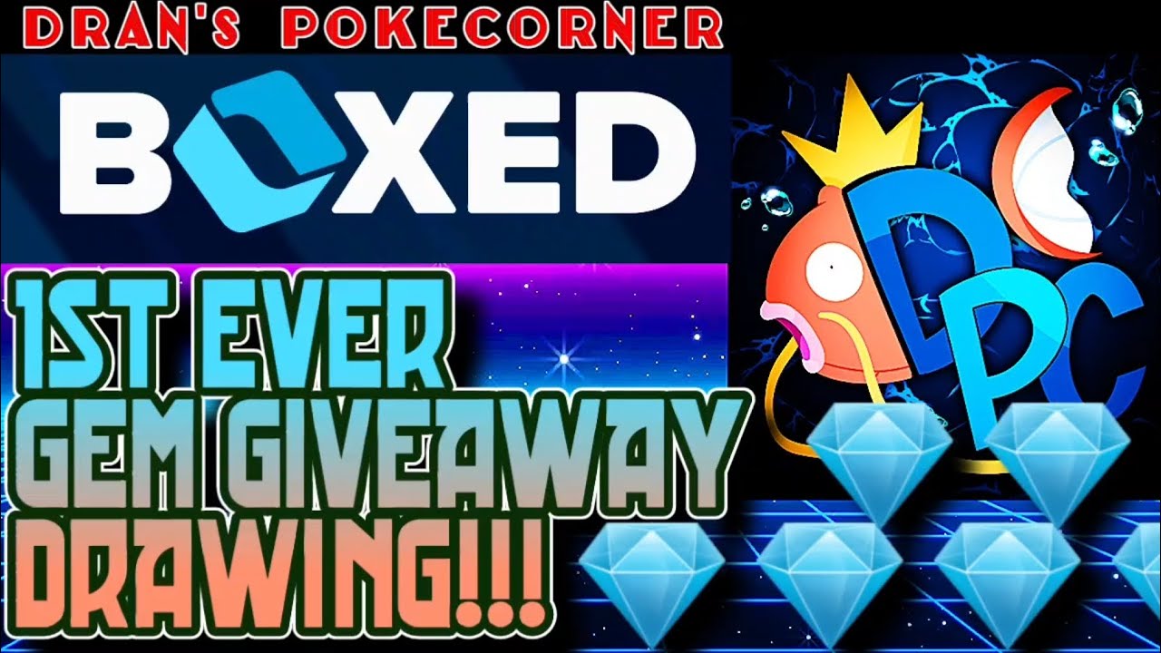 MY FIRST EVER Boxed.gg gem giveaway drawing! - YouTube