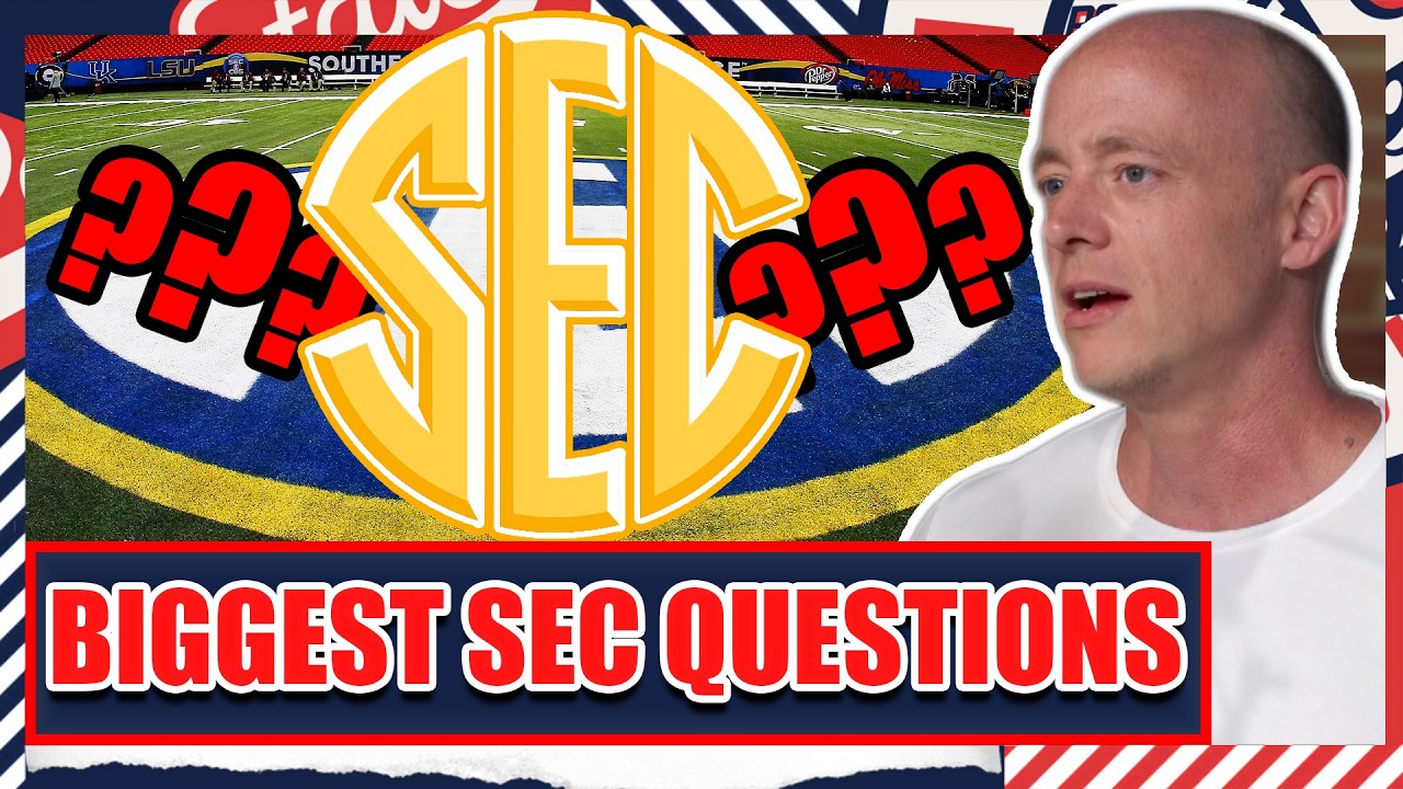 Biggest SEC Questions Entering 2026 - Josh Pate's College Football Show ...