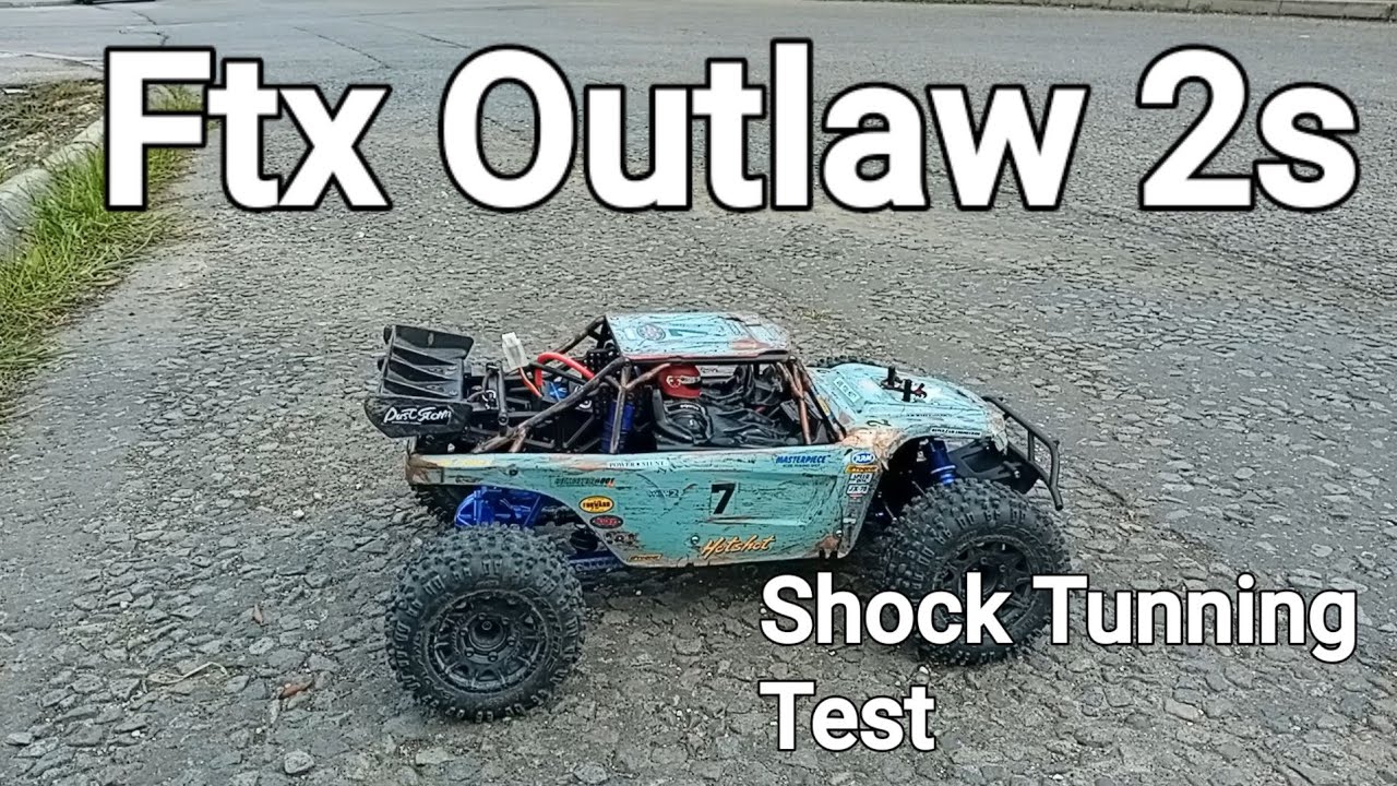 Ftx Outlaw Shock Tunning Test #ftxrc #rccar #rchobby #fun - YouTube