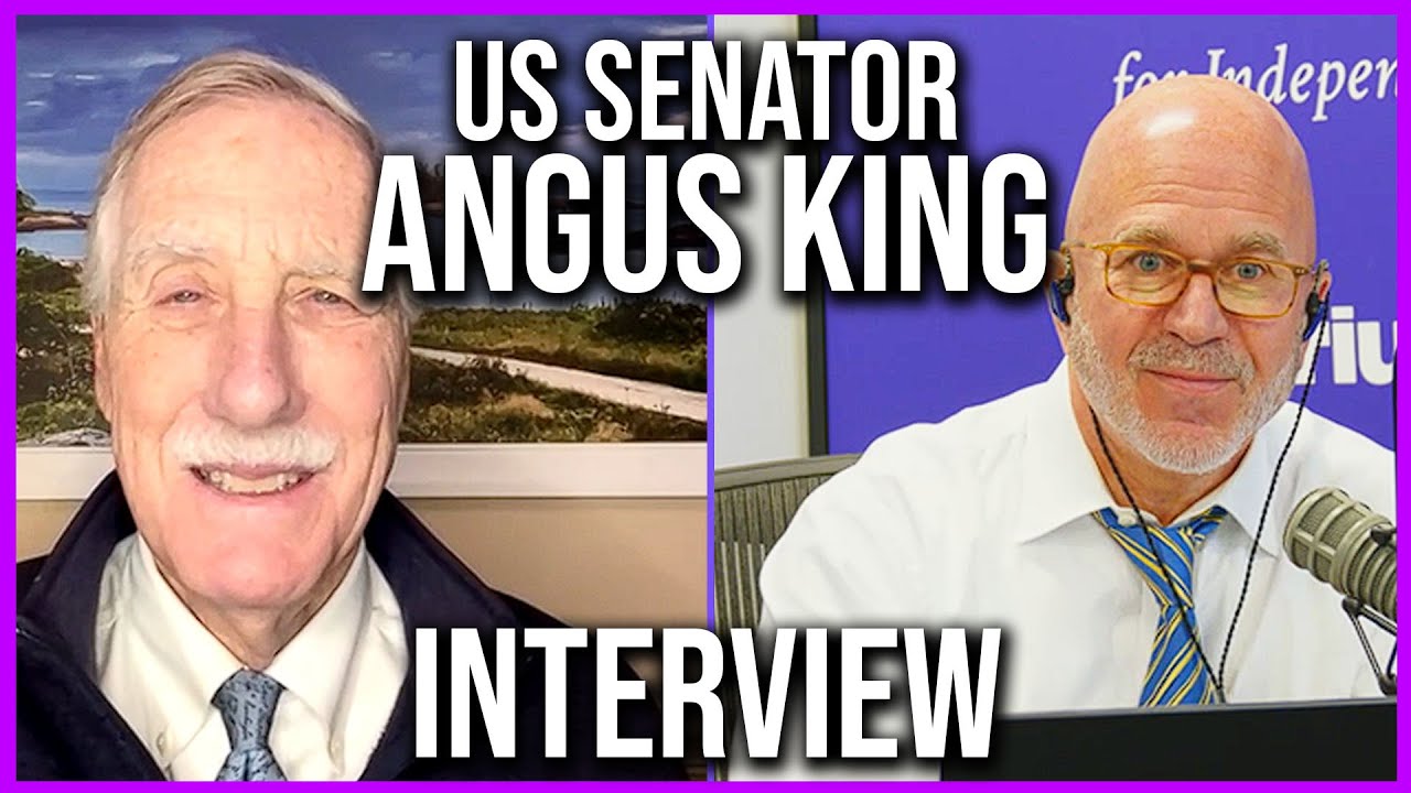 Maine's 1st Independent Senator Angus King Weighs in on Today's America ...