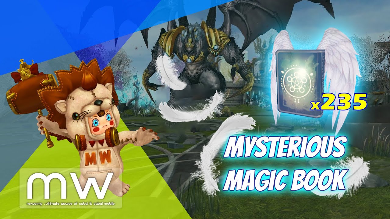 Cabal Online - Opening 235x Mysterious Magic Book (Normal). Any luck ...