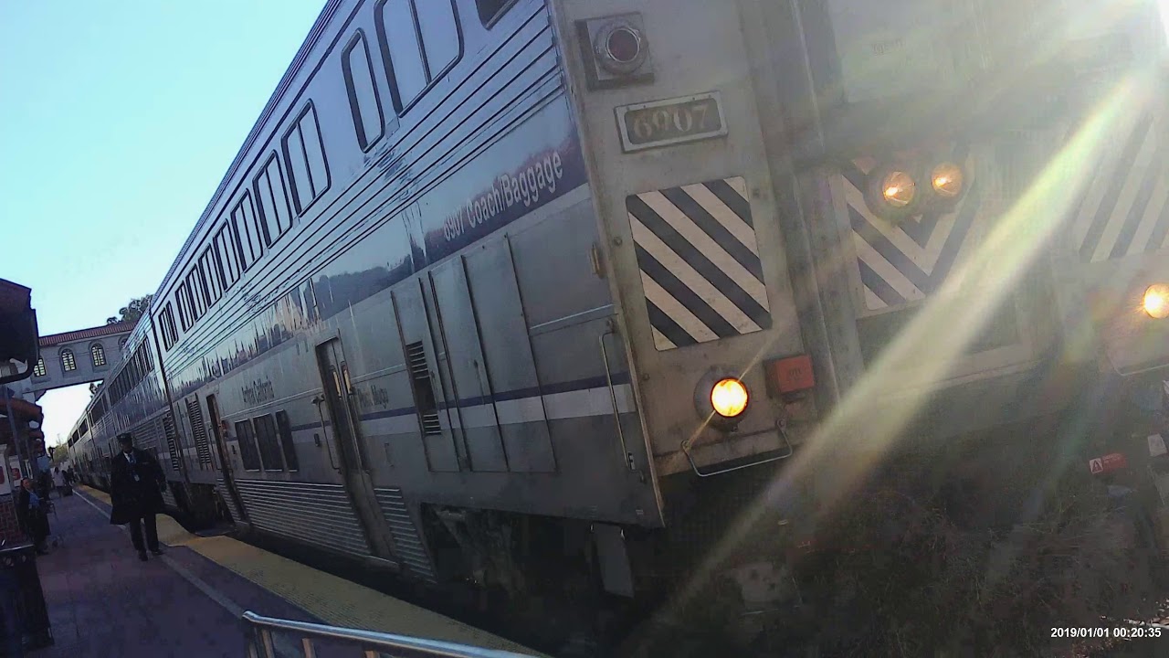 Pacific surf liner train ride - YouTube