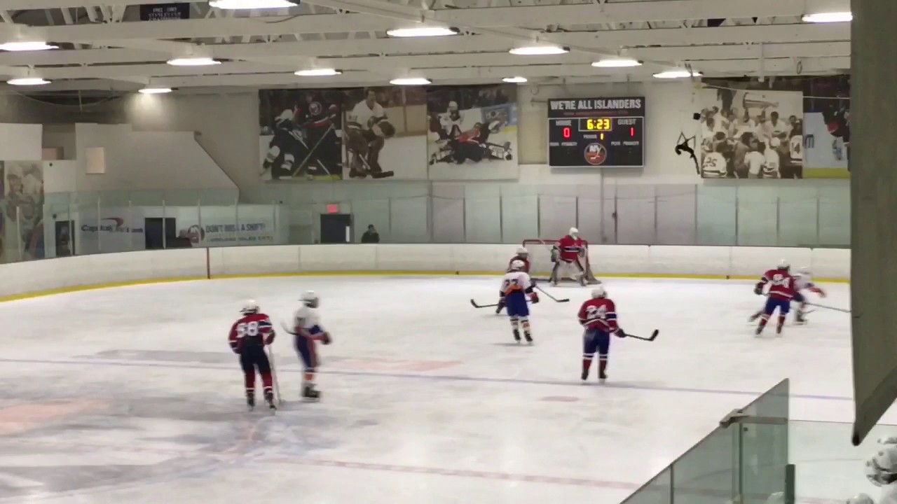 Bantam Jr Islanders vs LI Gulls @ Iceworks 12-18-16 - YouTube