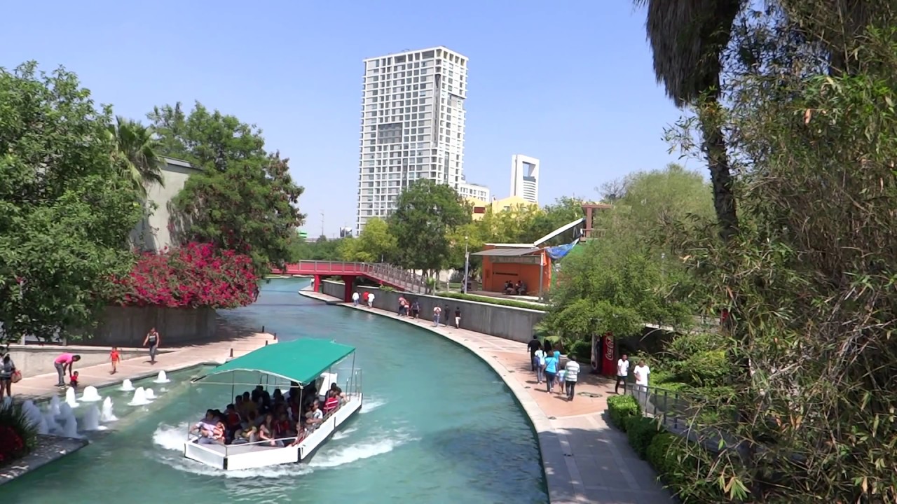Santa Lucia River Walk Paseo Rio Monterrey Nuevo Leon Mexico - YouTube