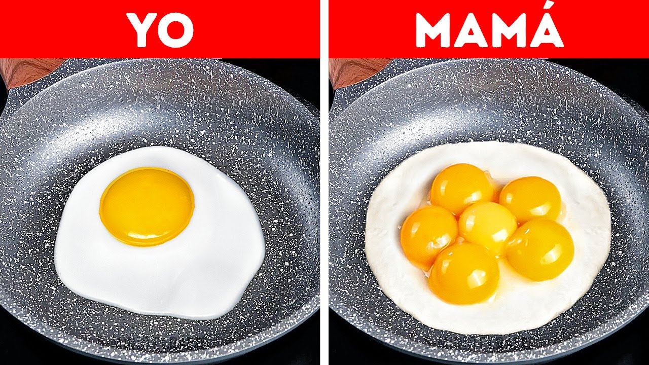 CÓMO COCINAR HUEVOS COMO UN PROFESIONAL || SIMPLES RECETAS DE HUEVOS ...