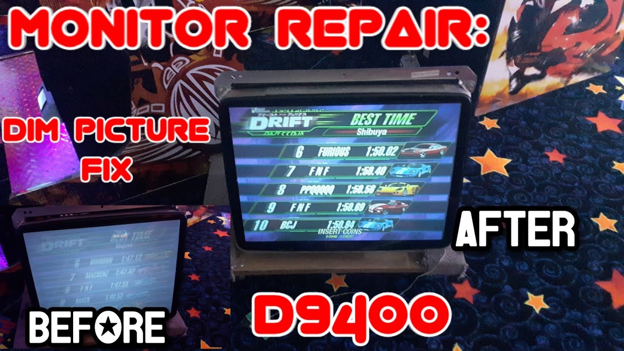 Arcade Monitor Repair: D9400 Part 2 - YouTube