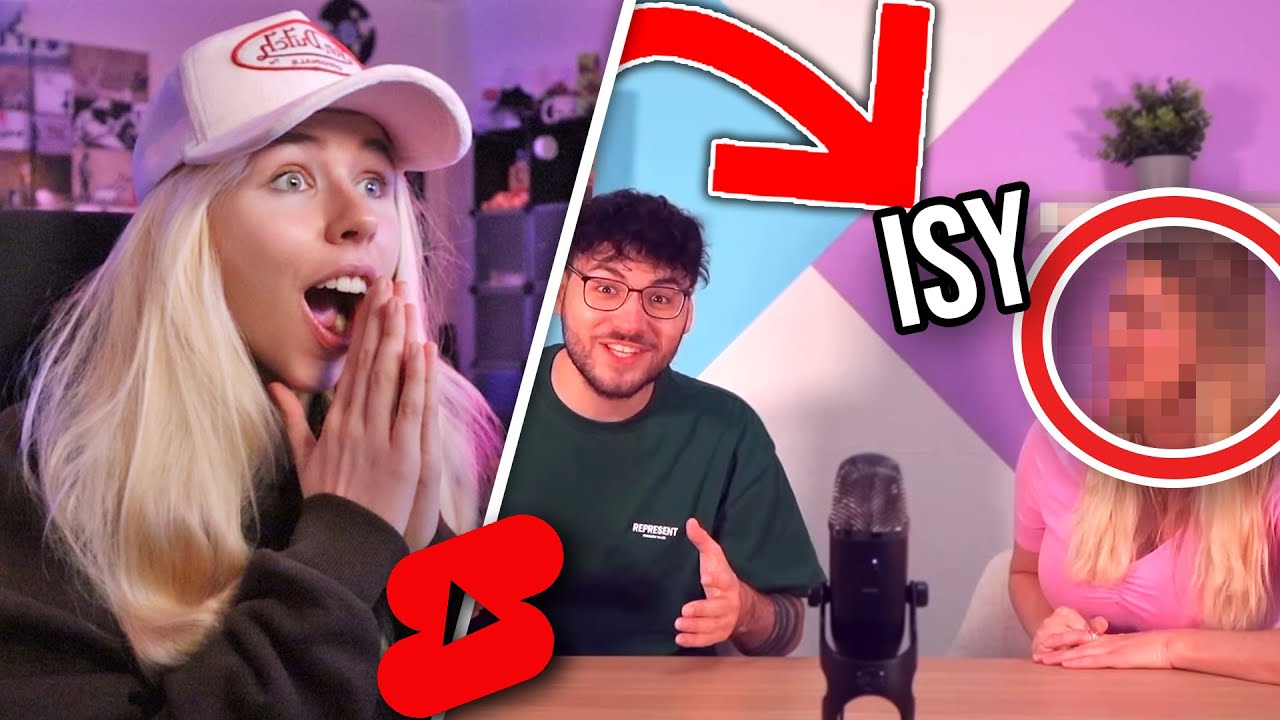 ELINSKI REAGIERT auf ISYs FACE REVEAL - YouTube