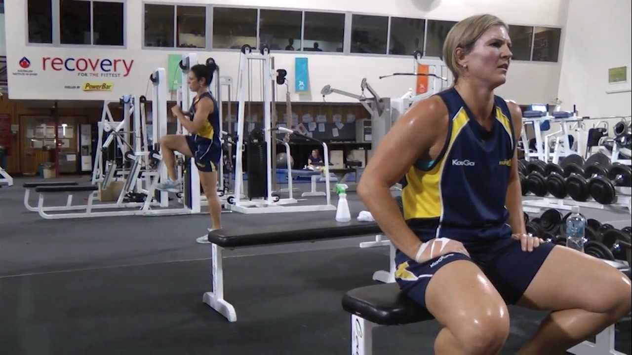 In the AIS Gym with Ili and Deb - YouTube