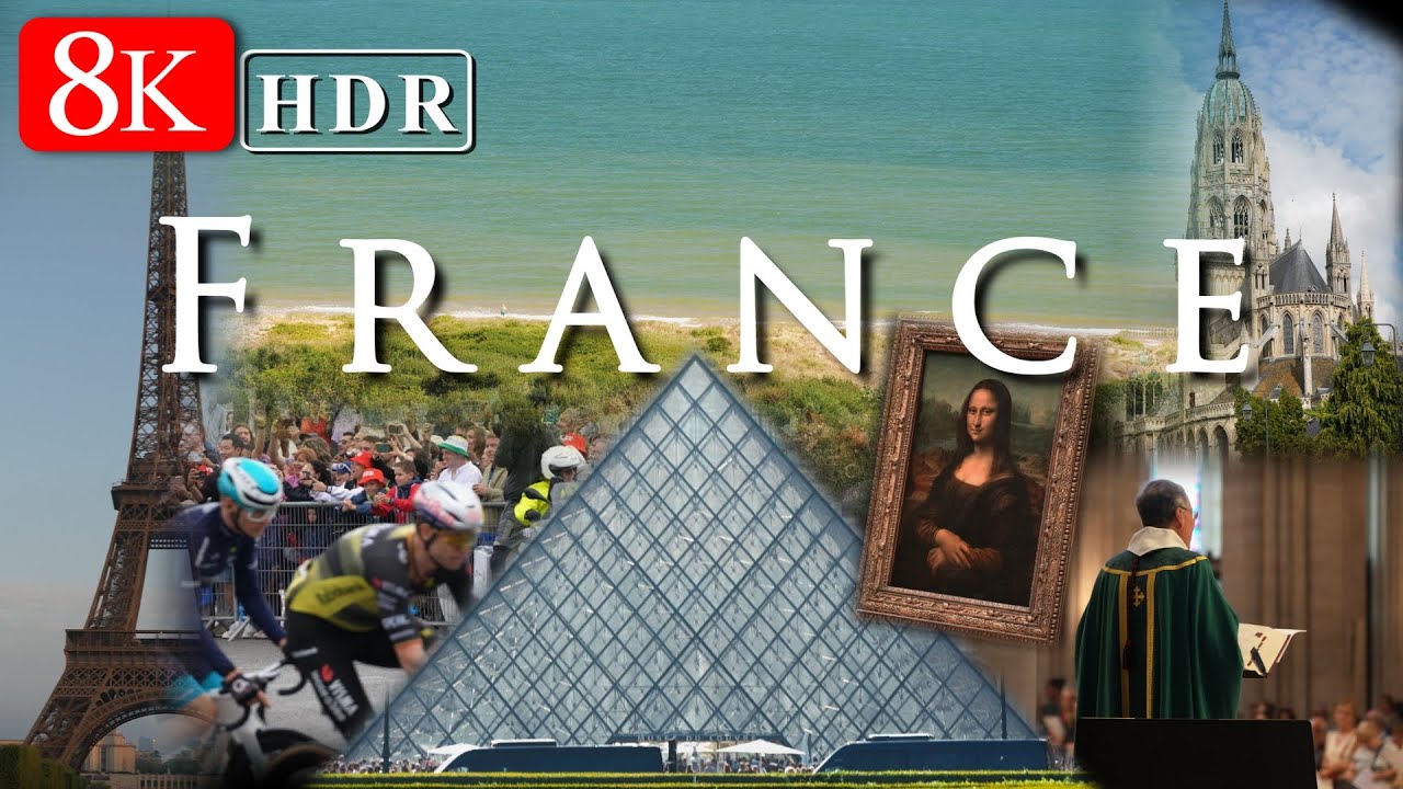 FRANCE in 8K - Shot on Sony A1 Cinematic - YouTube